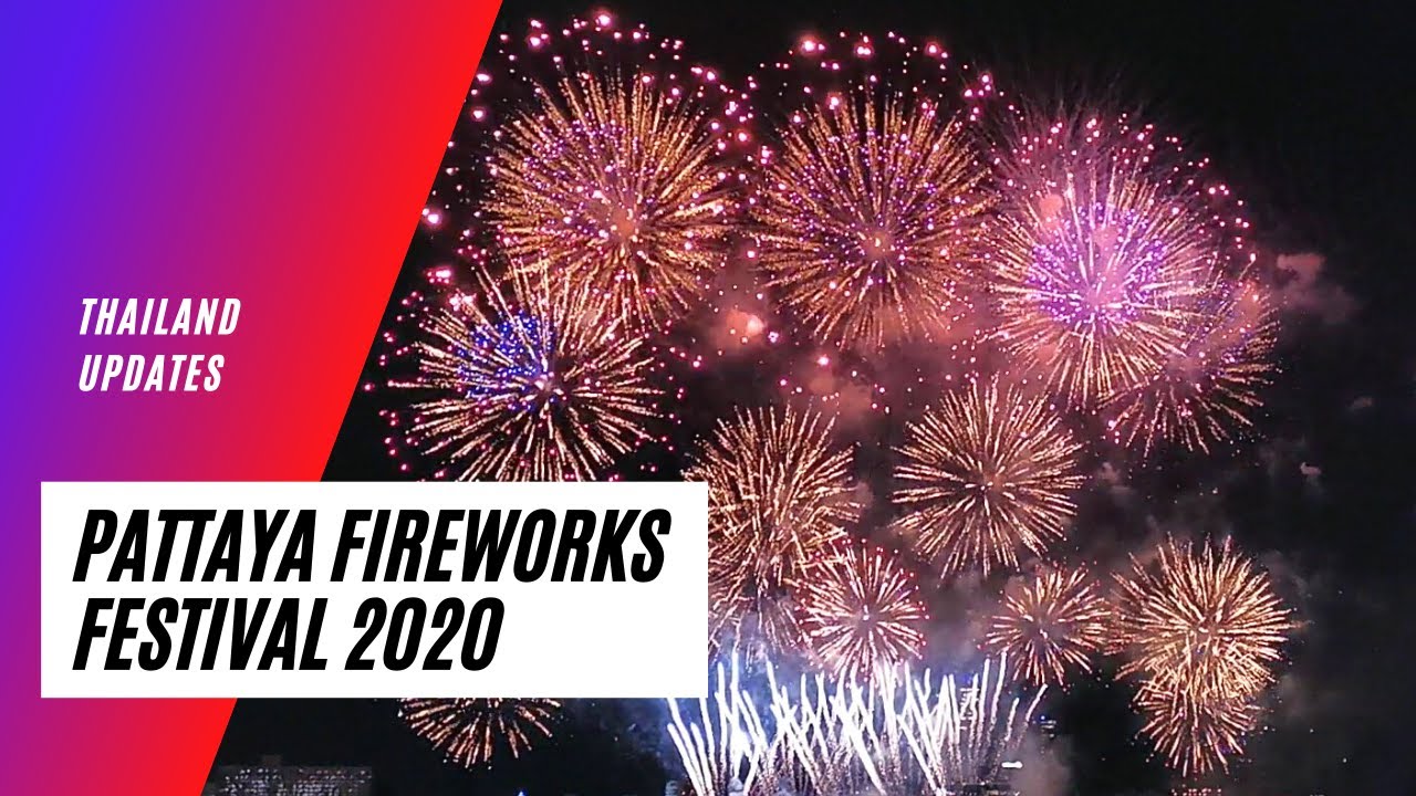 The most impressive fireworks display in Thailand - Pattaya Fireworks ...