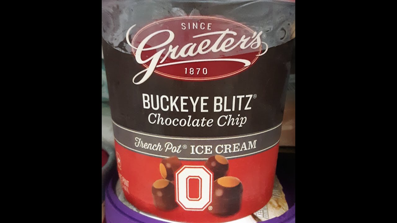 Graeter's Buckeye Blitz Ice Cream Tasting - YouTube