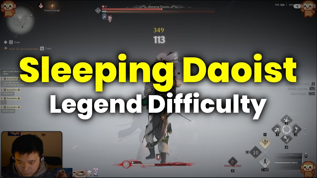 Sleeping Daoist World Boss (Legend Difficulty) | Strategic Sword/Spear ...
