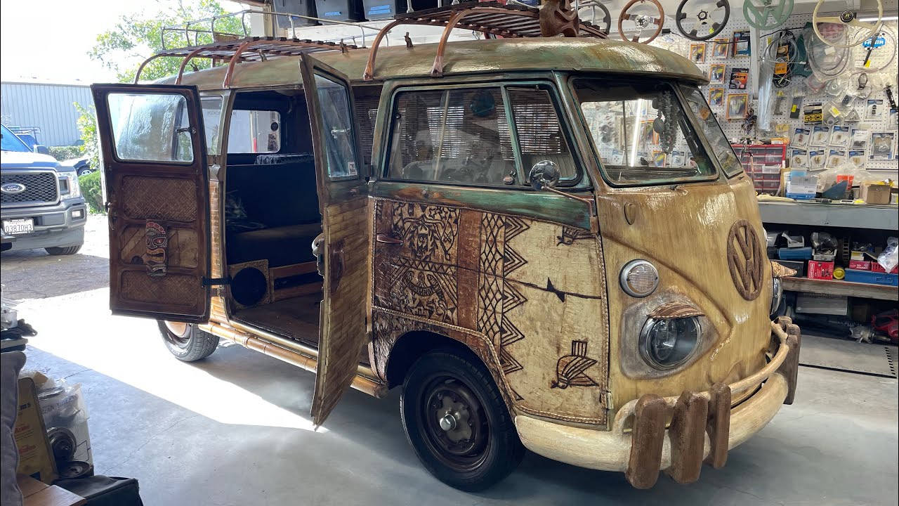 1964 Vw bus Tiki bus so rad - YouTube