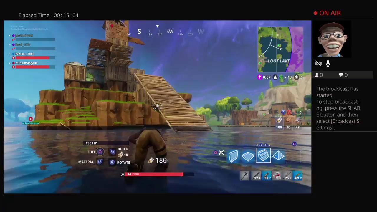 Ps4 playing fortnight,ww2 and bo3 - YouTube