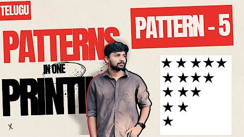 Python Patterns: Triangle, Pyramid, Star, and More - YouTube