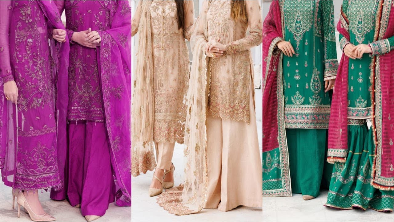 trendy same dress designing ideas/brides sisters same dresses/groom ...