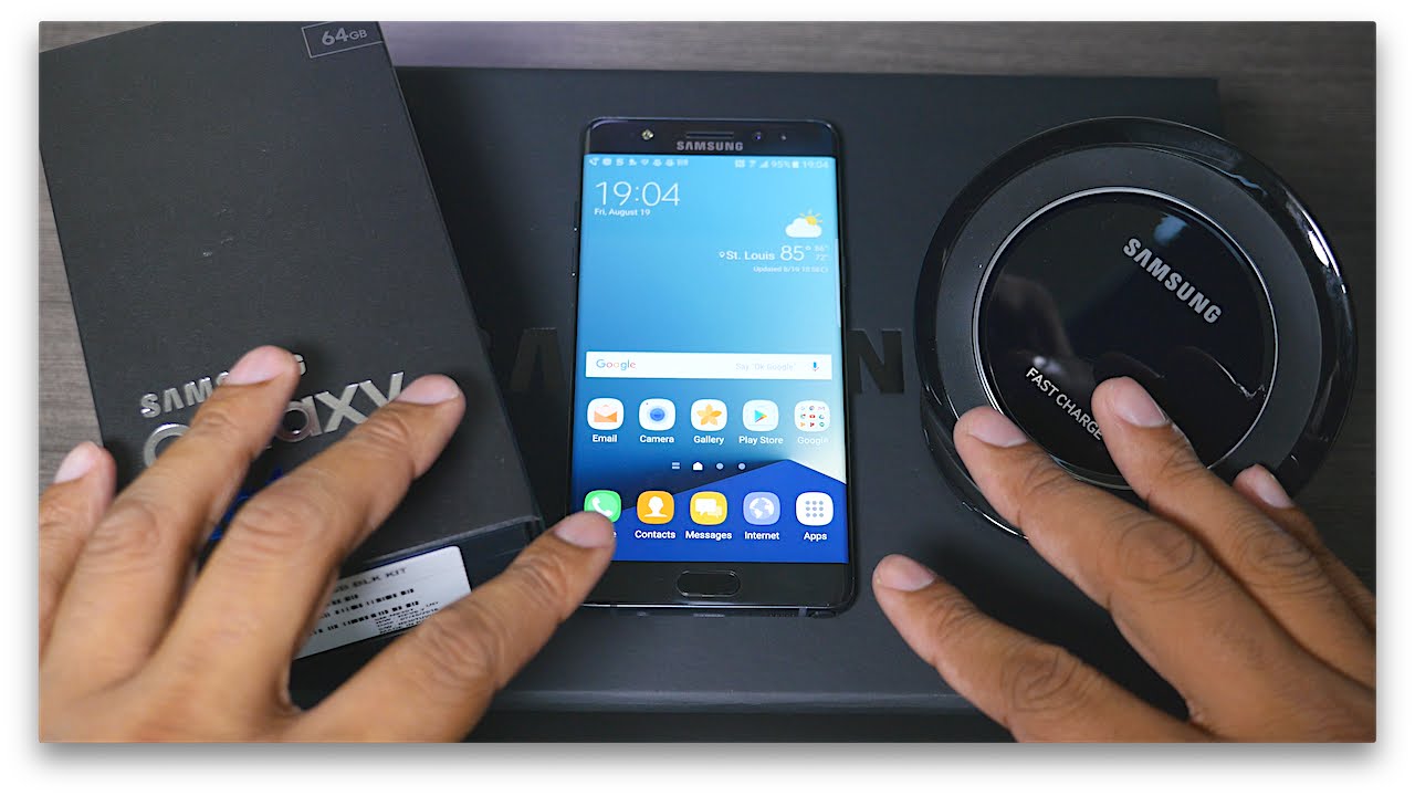 Samsung Galaxy Note 7 Unboxing! Pretty Sweet. - YouTube