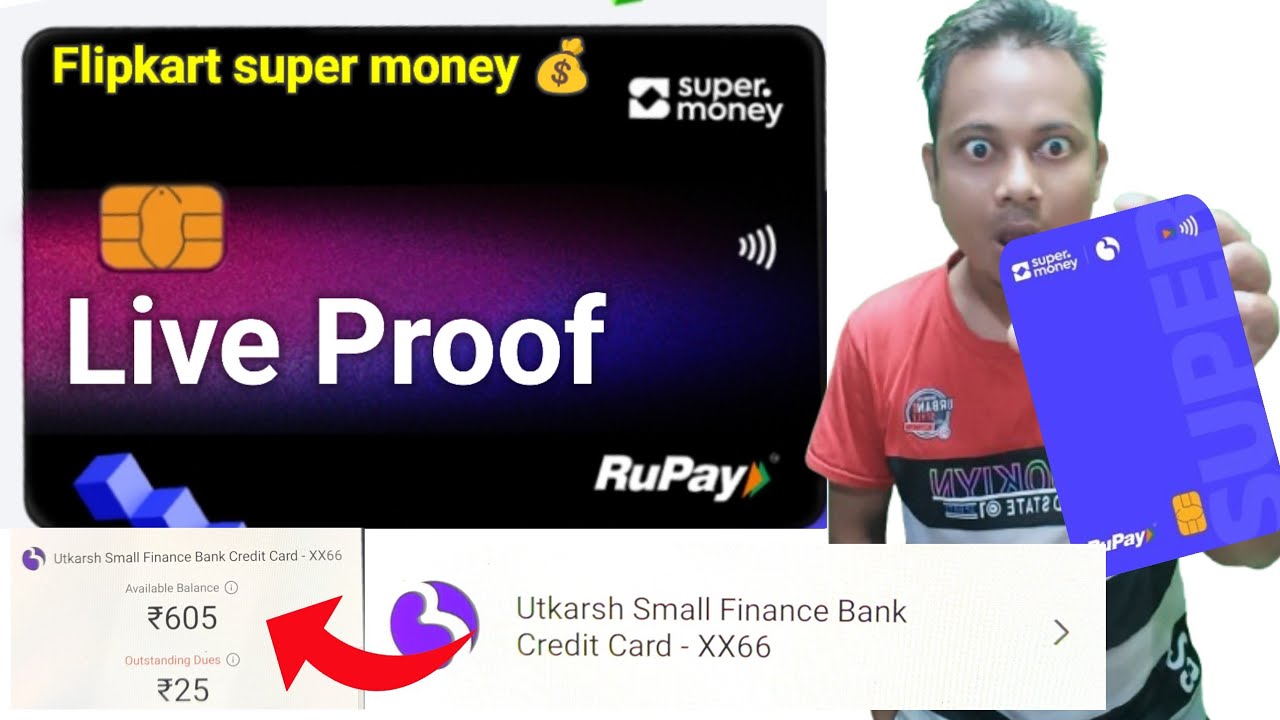 supermoney credit card 💳 super money live proof utkarsh small finance ...