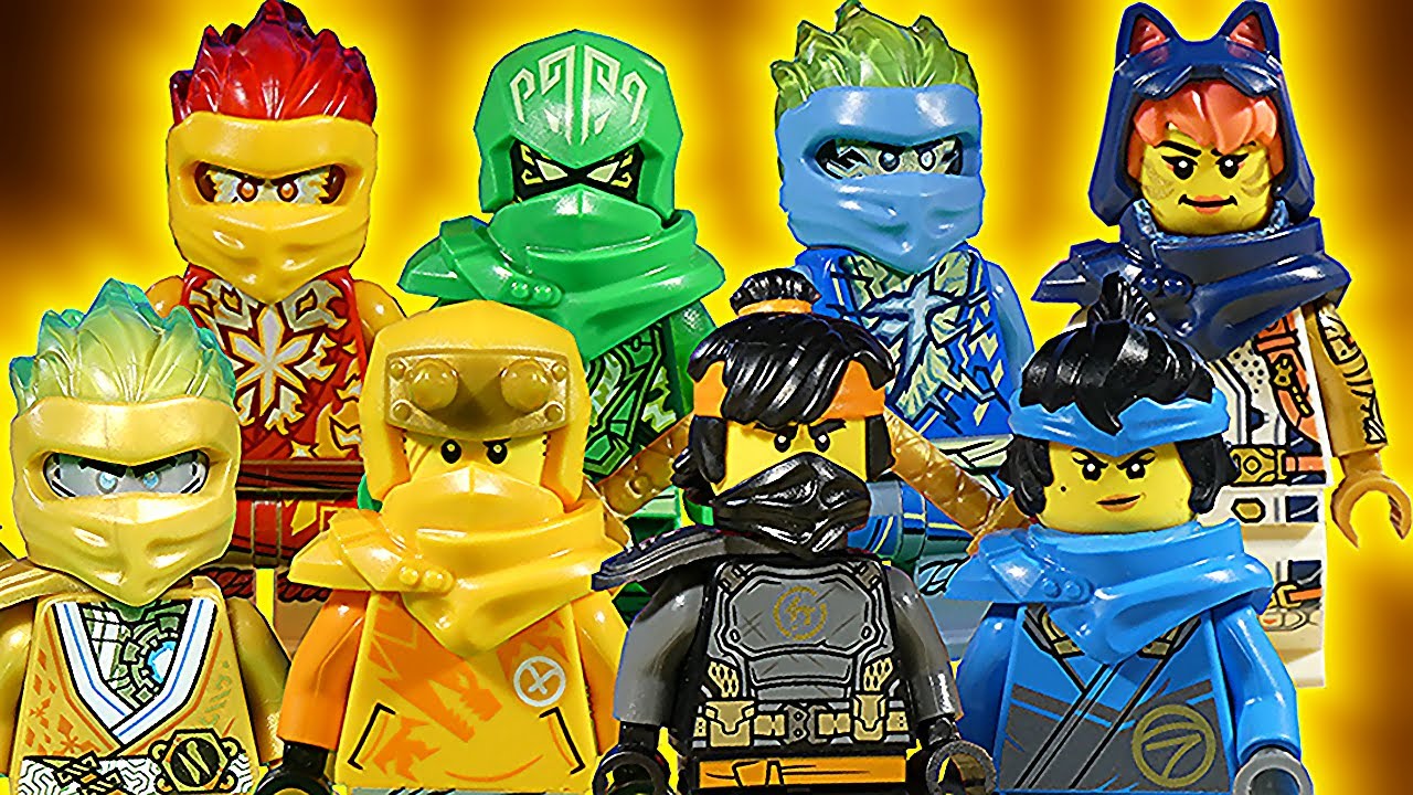 LEGO NINJAGO MEGA NINJA COMPILATION - YouTube