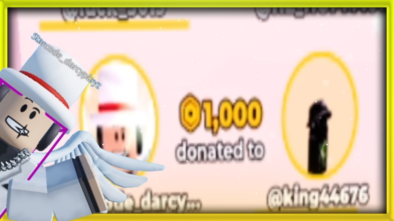 GIVING MY FRIEND 1K! (Roblox Pls Donate Video). - YouTube
