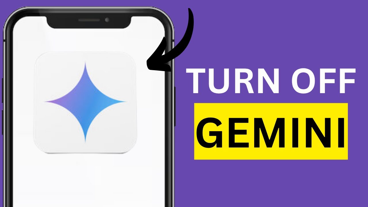 How To Turn Off Gemini On Android! 2025 - YouTube