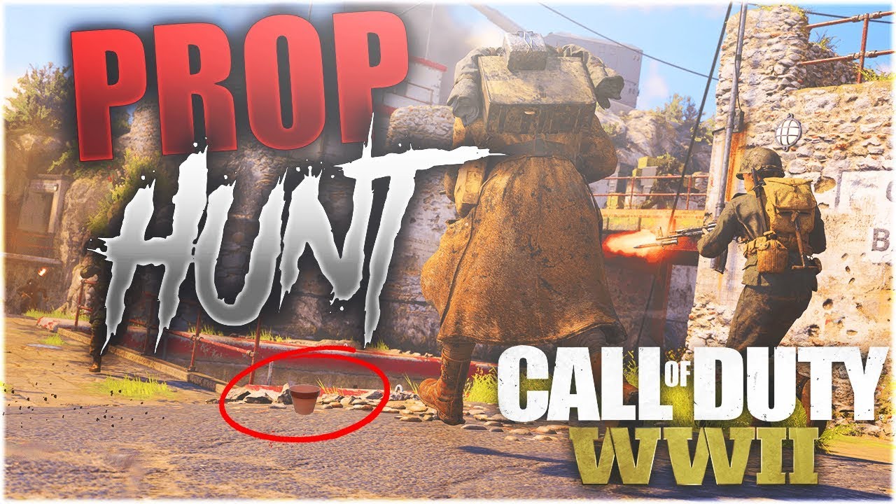 Prop Hunt Returns - COD WW2 - YouTube