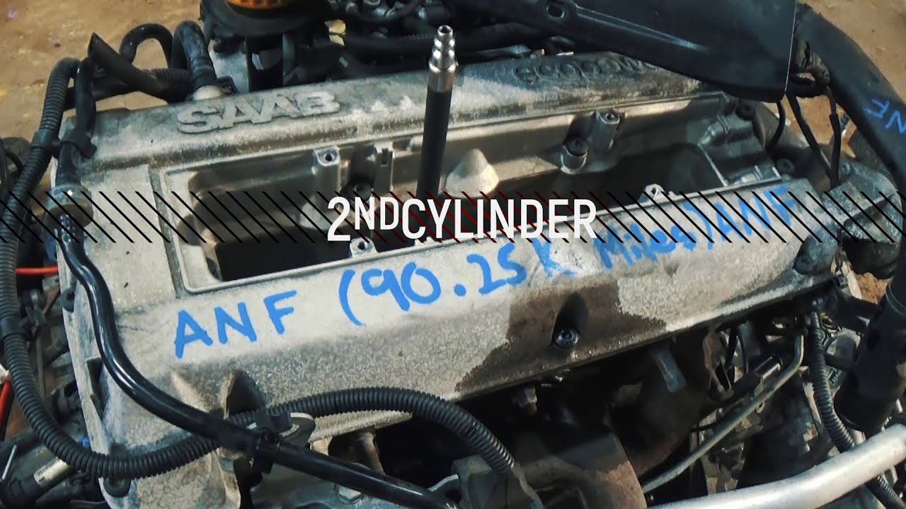 2006 SAAB 9-5 AERO 2.3L B235R FWD Compression Test - YouTube