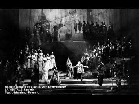 Robleto Merolla, tenor - sings "e lucevan le stelle" from Tosca - YouTube