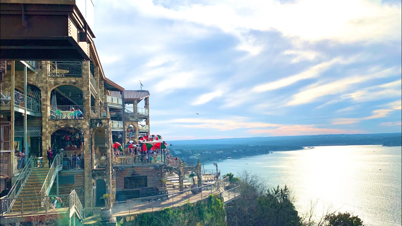 The Oasis On Lake Travis View and Sunset | Austin Texas - YouTube