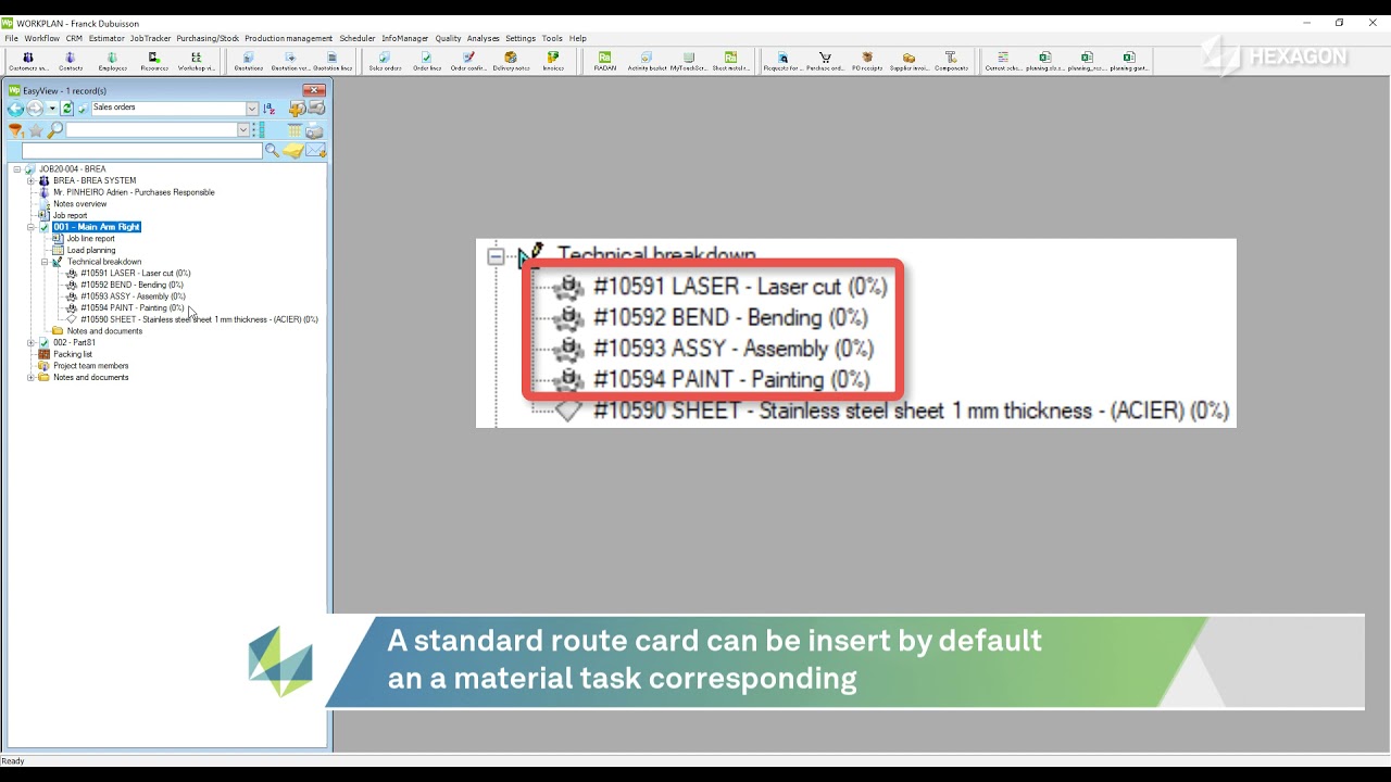 Sheet Metal Project Drag and Drop sym files | WORKPLAN 2022.0 - YouTube