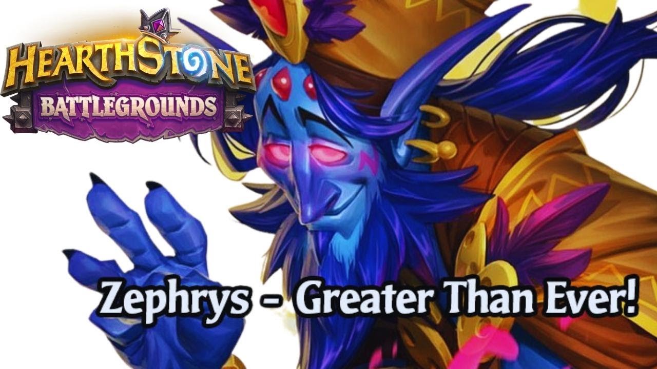 Hearthstone Battlegrounds with Zephrys The Great - YouTube