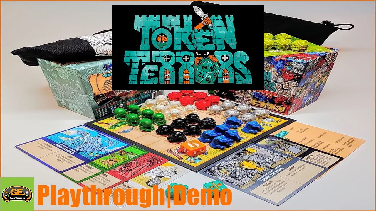 Token Terrors Battlegrounds Playthrough | Demo - YouTube