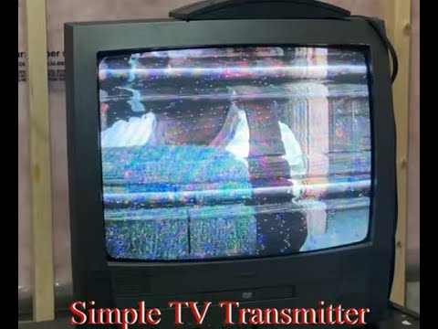 How to build Color TV Transmitter - YouTube