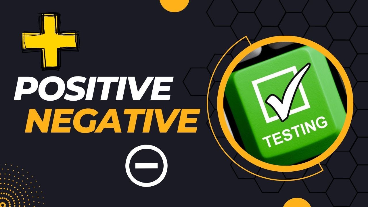 Positive And Negative Testing Udemy Kursumuzdan Bir Video YouTube positive-and-negative-testing-udemy-kursumuzdan-bir-video-youtube