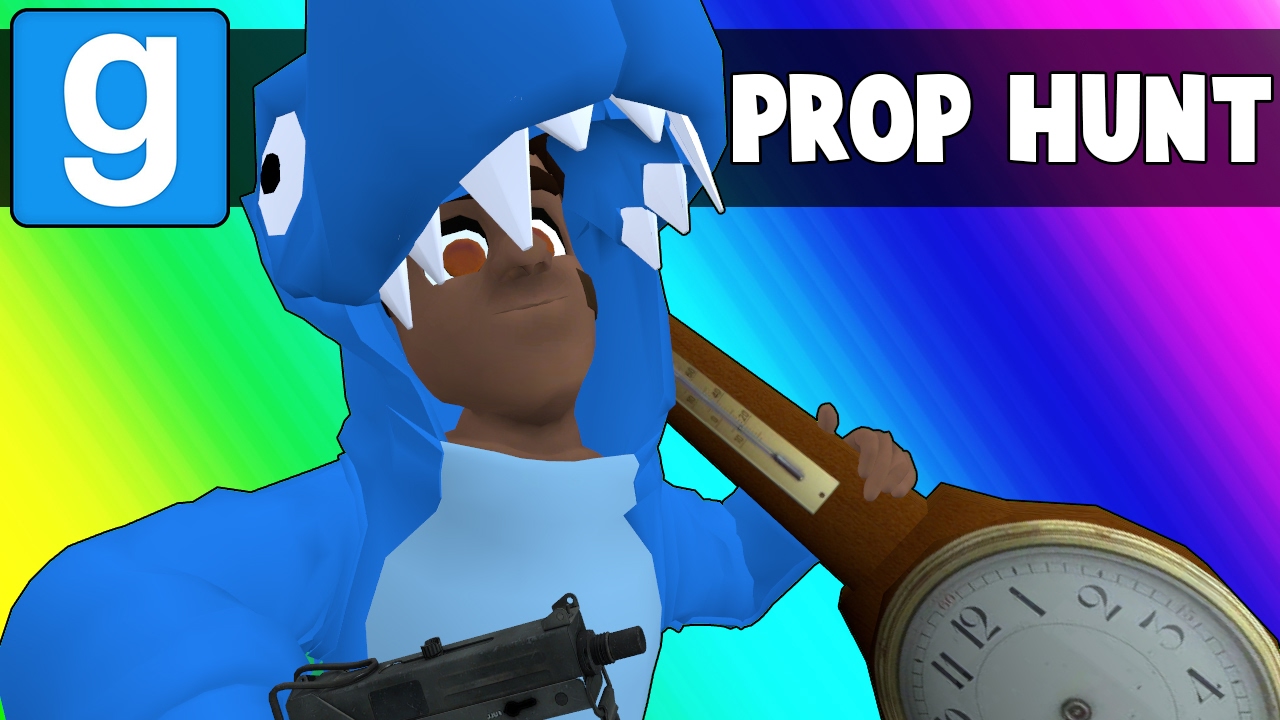 Gmod Prop Hunt Funny Moments - Blue Circles and Suggestive Clocks ...