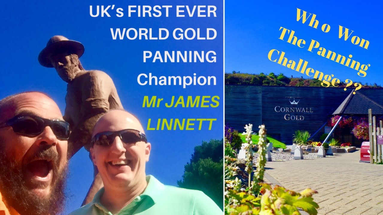 Gold panning in the UK with the FIRST.! UK Gold Panning Champion Mr ...