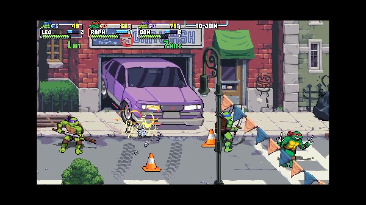 Teenage Mutant Ninja Turtles Shredders Revenge Multiplayer Mode - YouTube