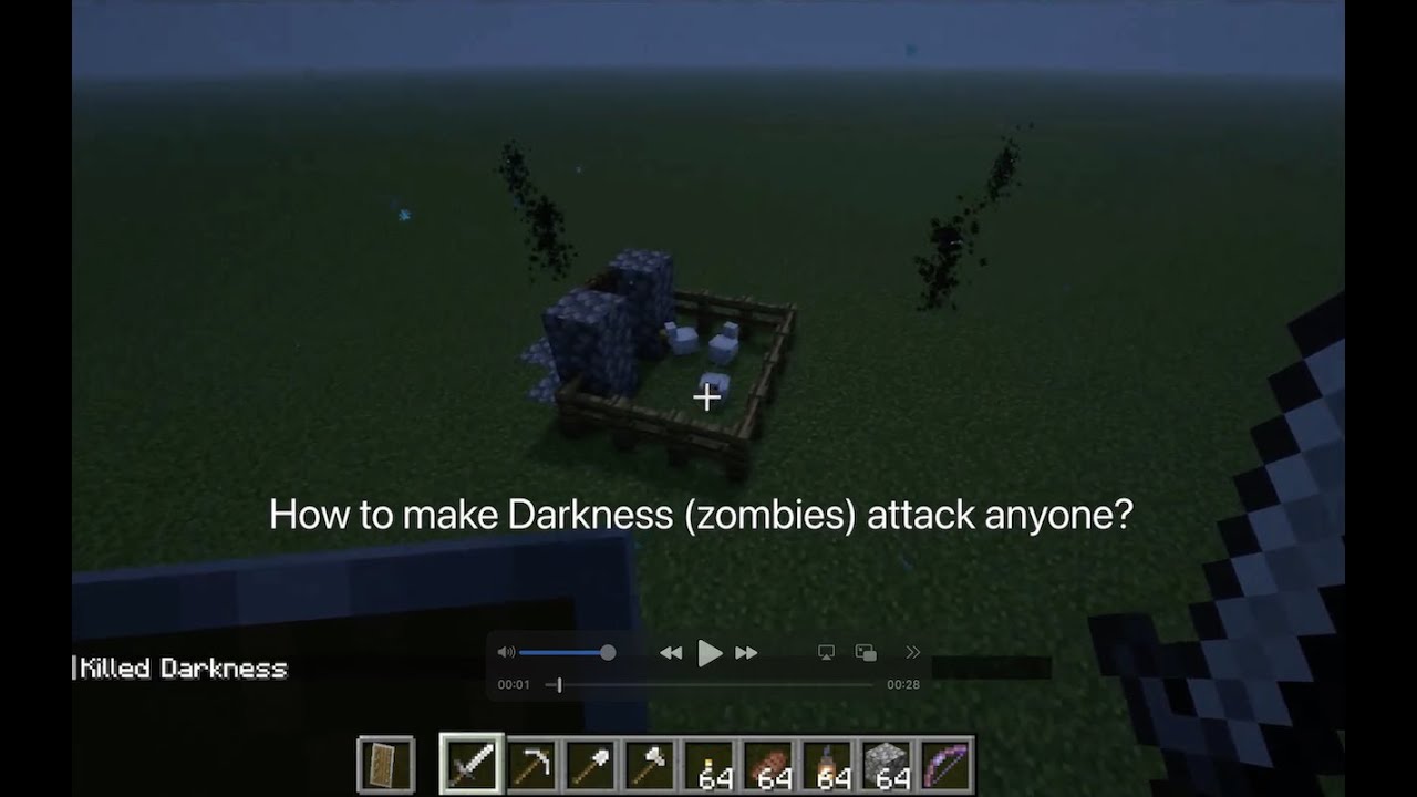 How can Darkness attack passive mobs [Dark Swarm - Behind the Scenes #2 ...