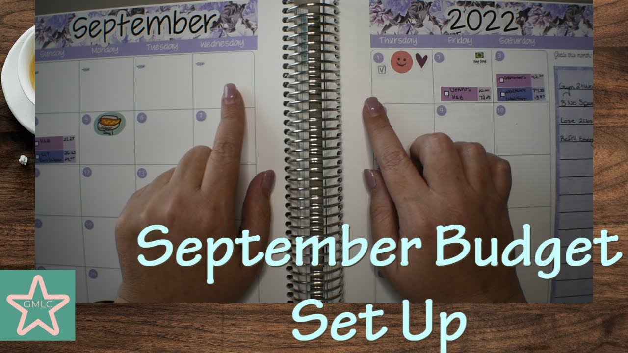 September Budget Setup | Budget Mom - YouTube