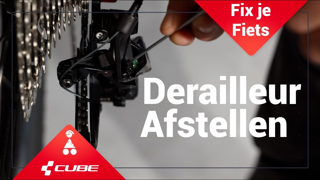 Zo kan je zelf een Derailleur op een MTB afstellen // Shimano // Fix je ...