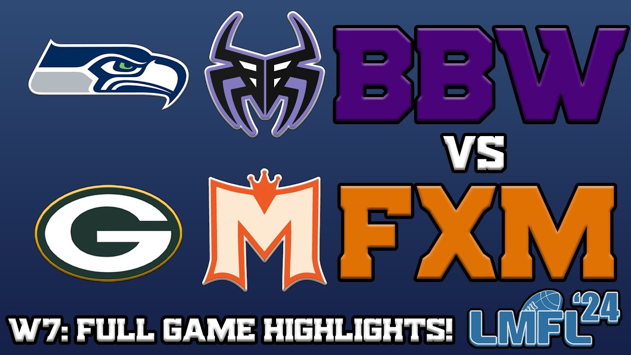 Max | BBW vs. King | FXM - 2024 LMFL Week 7 Full Game HIGHLIGHTS - YouTube