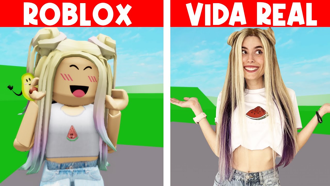 Me Vestí Como mi Avatar de Roblox en la Vida Real - YouTube