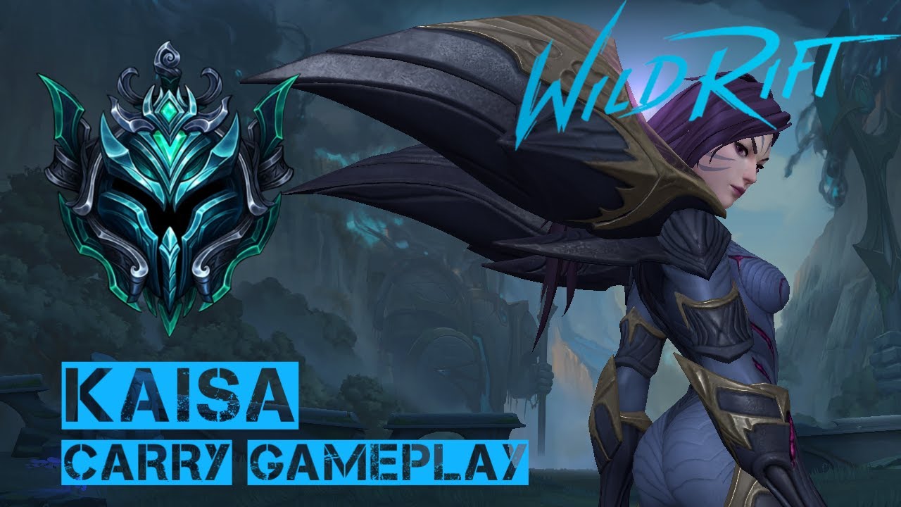 WILD RIFT KAISA GAMEPLAY | (Build & Runes) - kai'sa wild rift pro ...