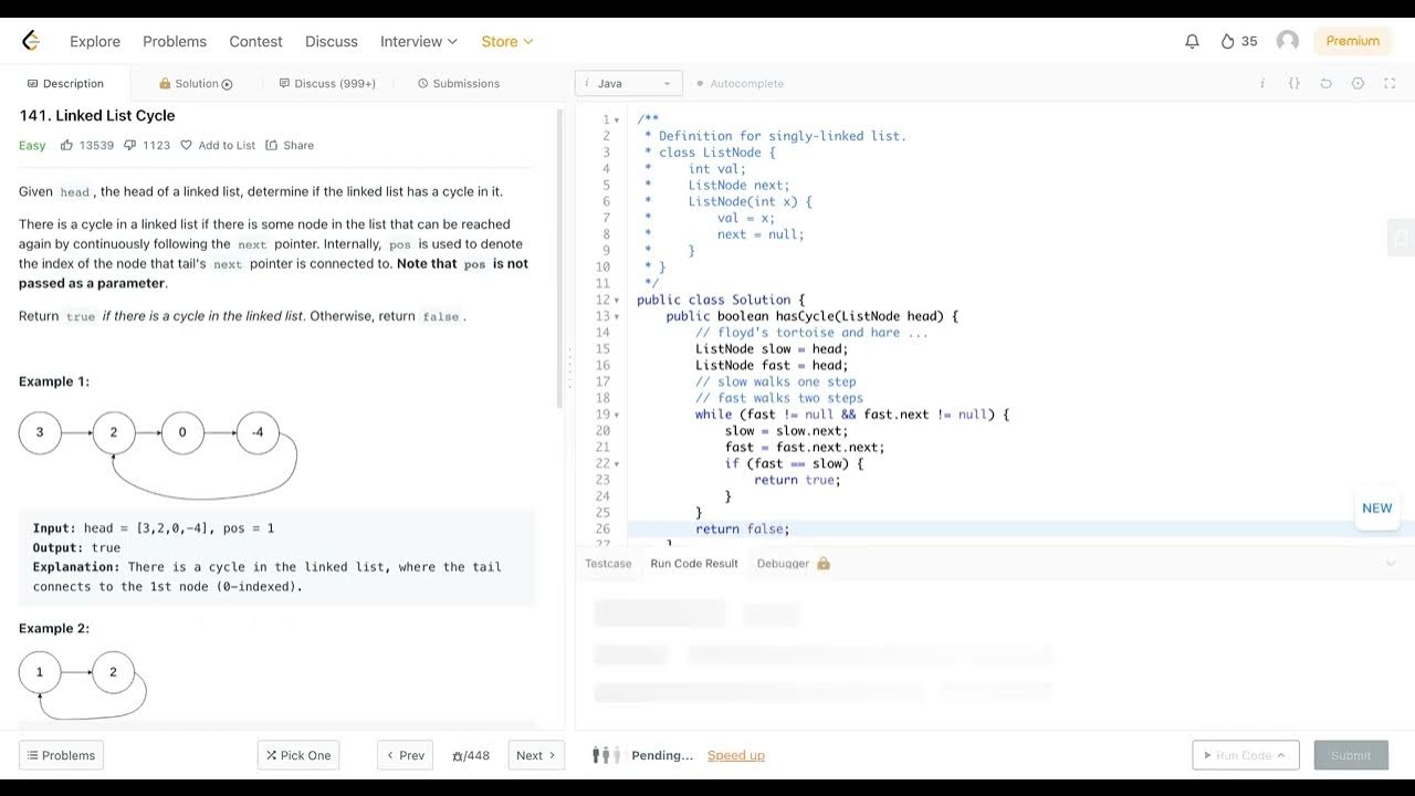 LeetCode September Daily - Day 4 - 141. Linked List Cycle - YouTube