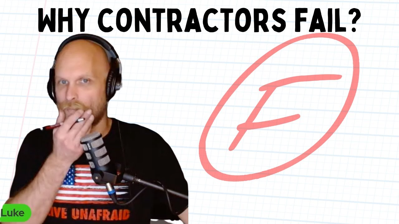 Why Contractors Fail? - YouTube
