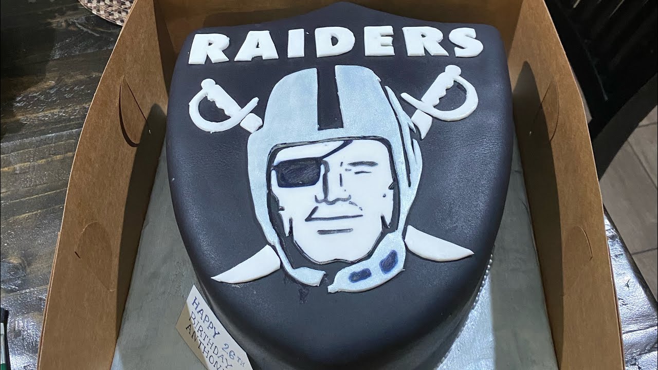 Happy Birthday Raiders Cake