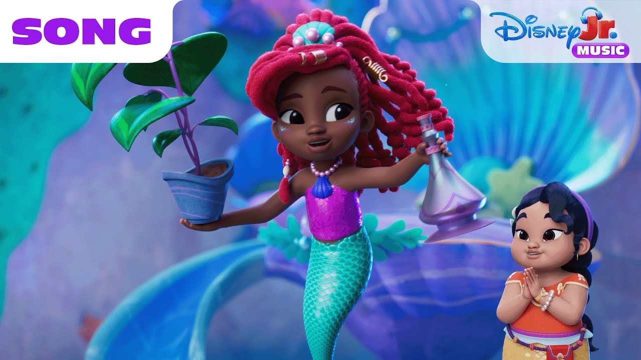 Disney Jr.'s Ariel "Just One More Drop" Song 🎶 | The Little Mermaid ...
