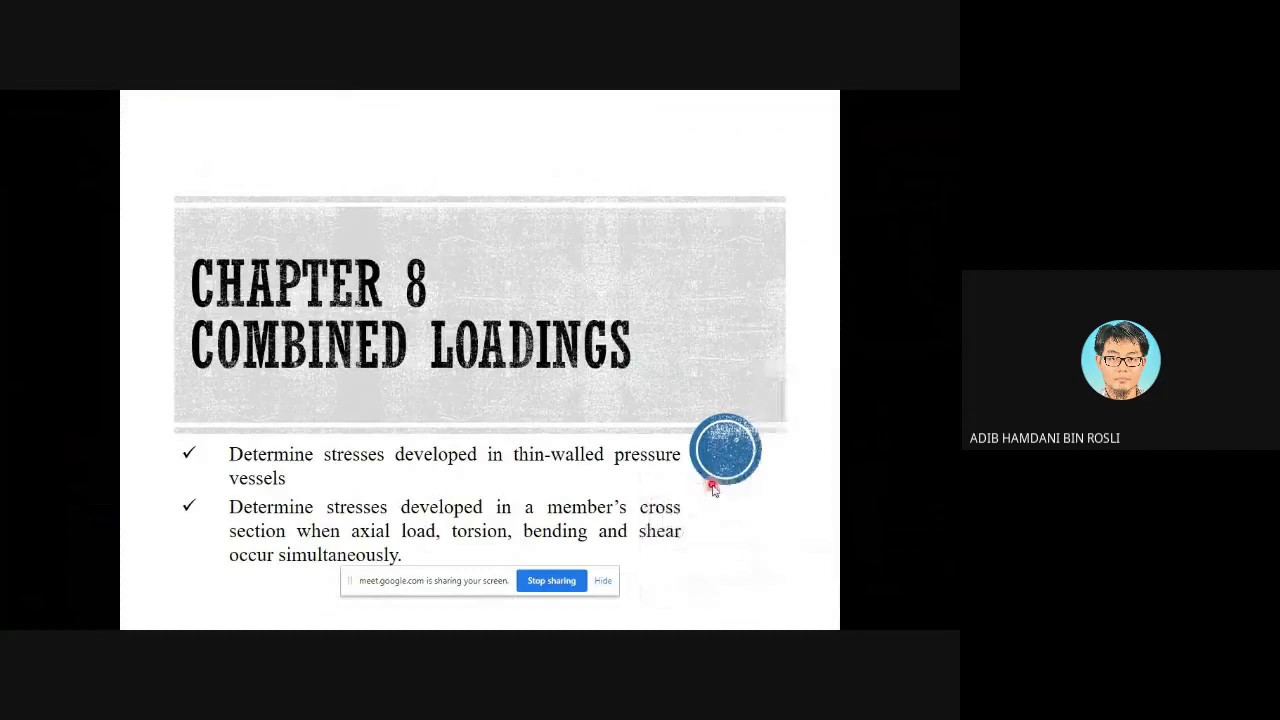 Chapter 8 Combined Loadings - YouTube