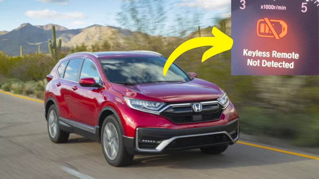“Keyless Remote not Detected” in Honda vehicles - YouTube
