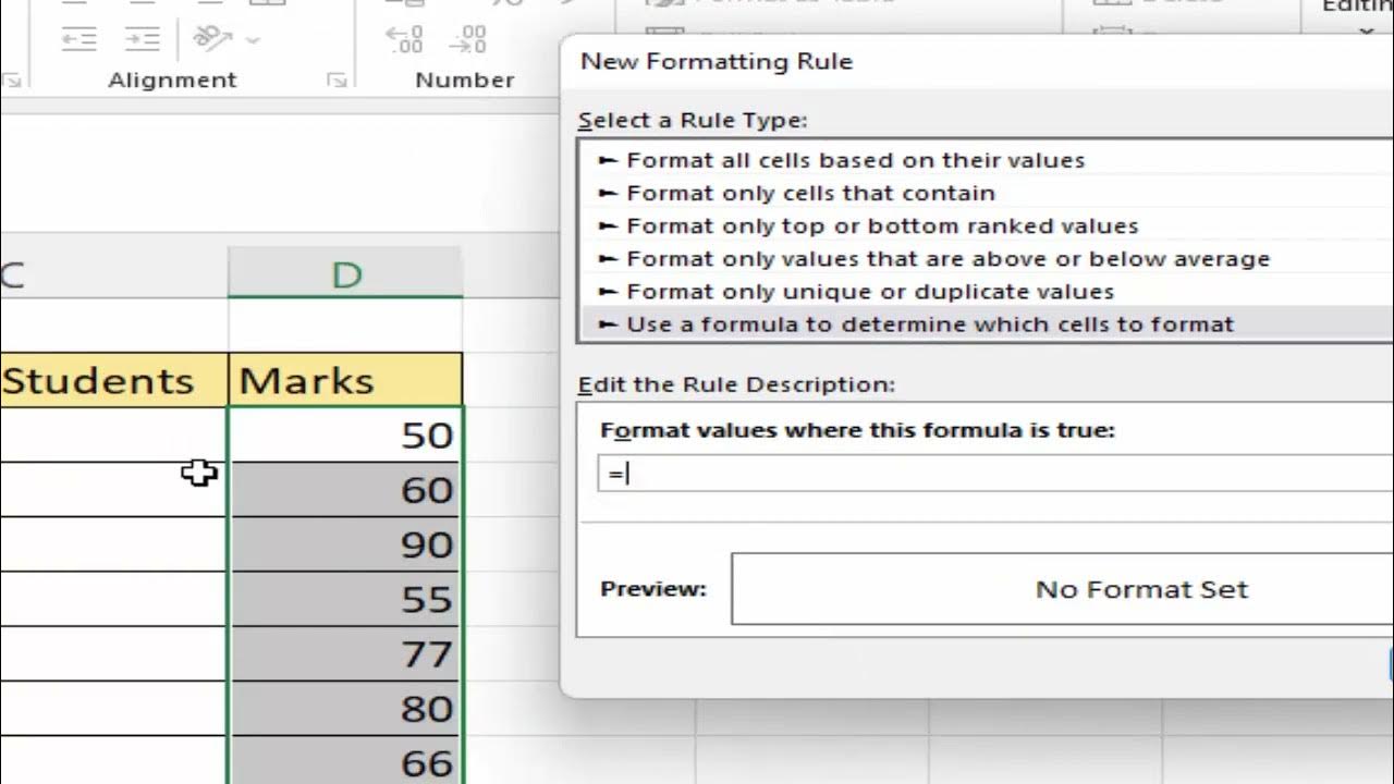 Conditional formatting New rules in Microsoft Excel 365@COMPUTEREXCELSOLUTION - YouTube