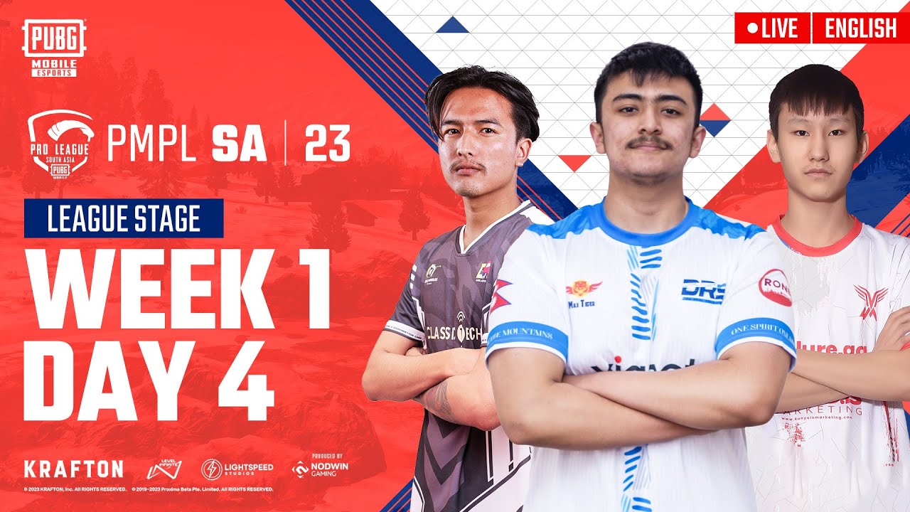 [EN] 2023 PMPL SA Fall | League Stage Week 1 Day 4 | Aim For Victory ...