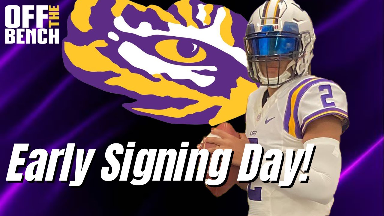 LSU EARLY SIGNING DAY | Could Tigers Class Be BETTER THAN EXPECTED ...