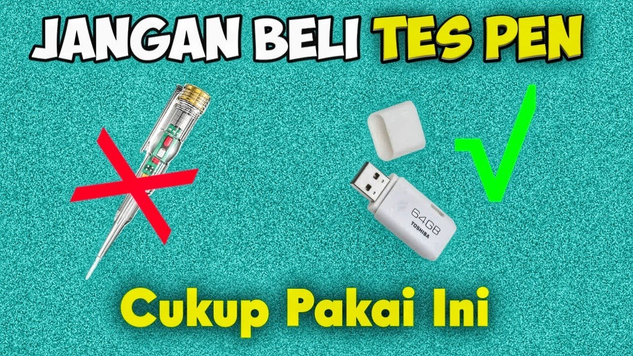 CARA MEMBUAT TES PEN | LISTRIK AC 220V - YouTube