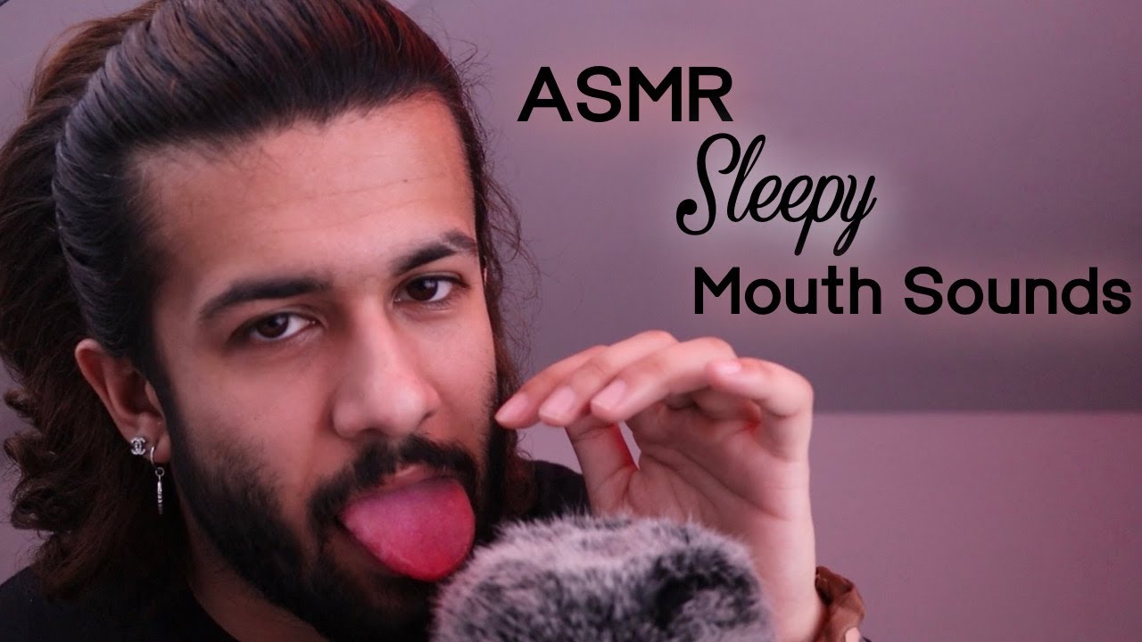 ASMR Sleepy MOUTH Sounds & Soft Brushing 👄 - YouTube