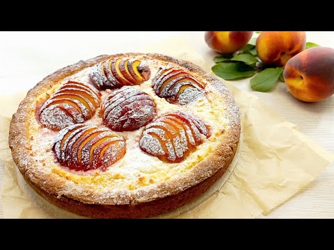 Peach Cream Cheese Pie Recipe / How to make Fresh Peach Pie