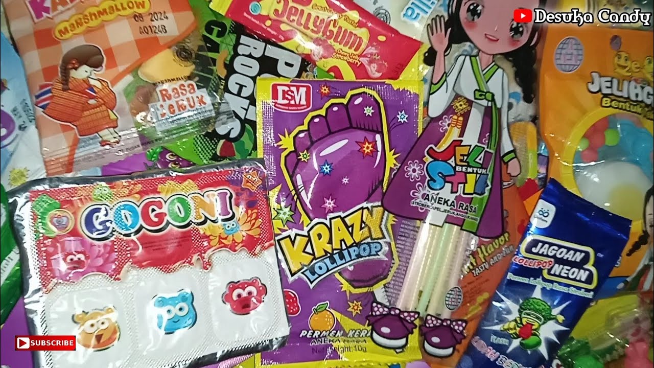 Yummy Candy Gogoni Jelly Krazy Lollipop Purple Jeli Stik Aneka Rasa ...