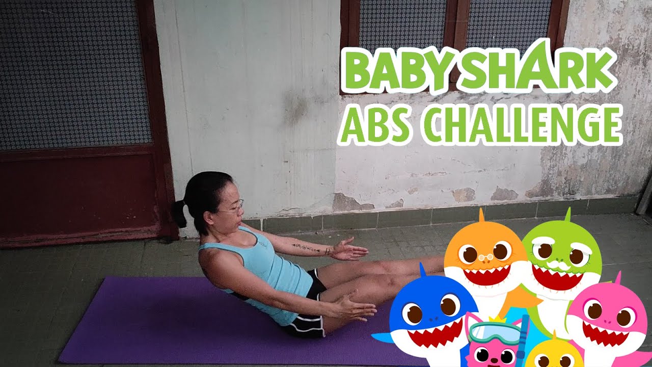 BabyShark Abs Challenge - Thử thách tập bụng cùng Baby Shark - YouTube
