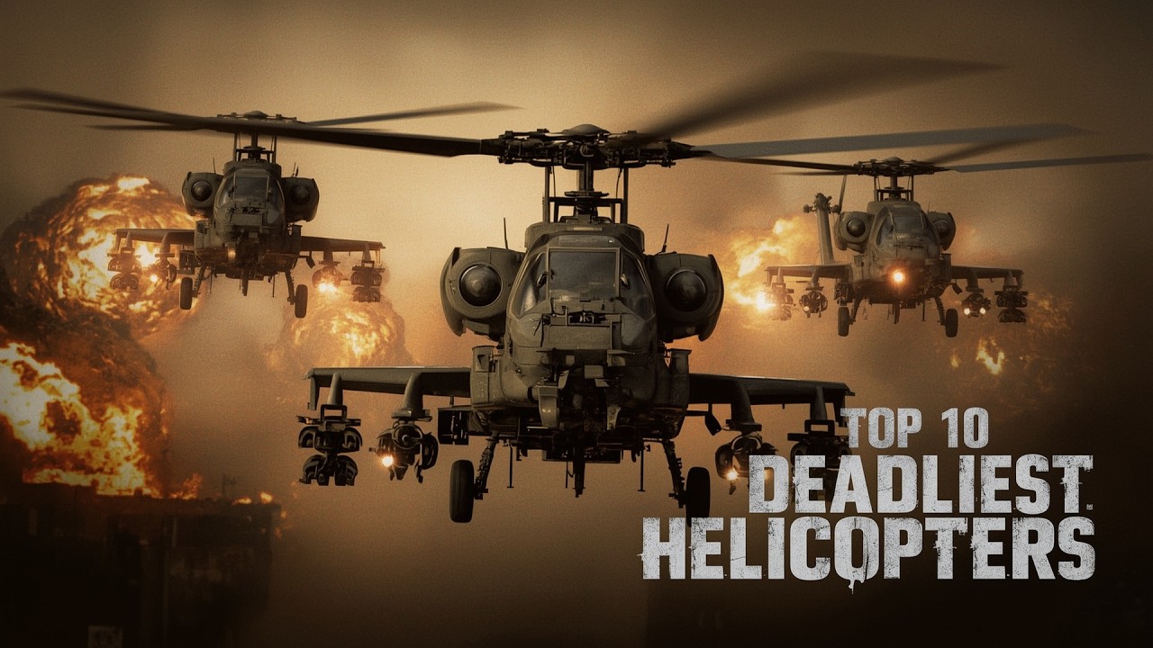 Top 10 Most Powerful and Deadliest Helicopters in the World - YouTube