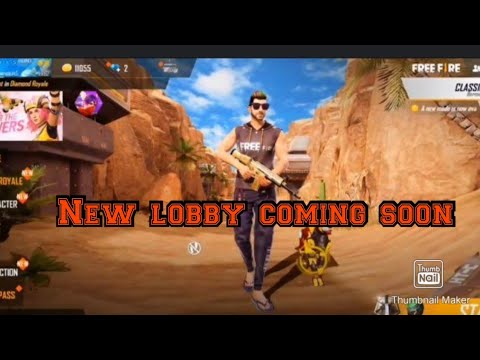 free fire New lobby coming soon - YouTube