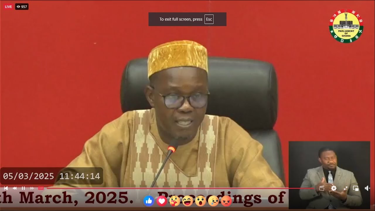 PARLIAMENT LIVE TODAY: Parliament Proceedings 5th MARCH 2025 - YouTube