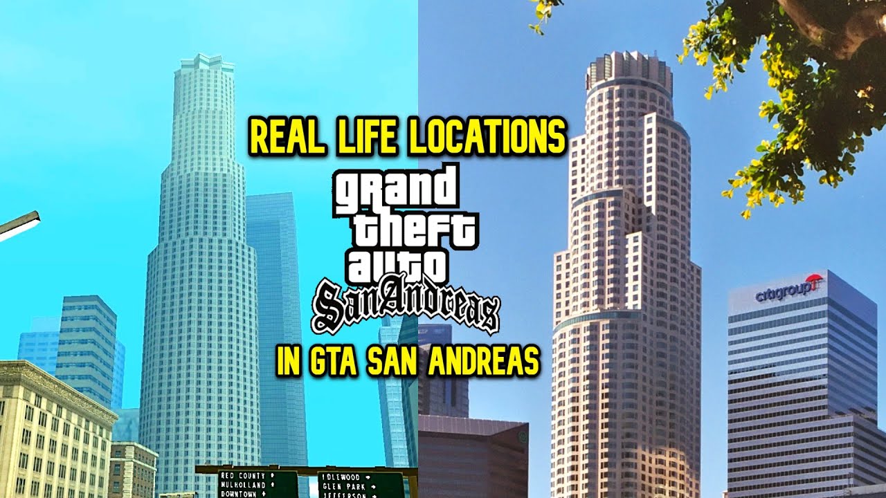 Real Life Places That Exists In GTA San Andreas - YouTube