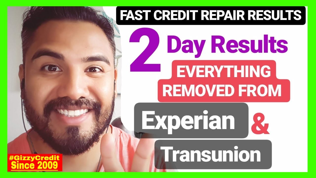 In 2 Days, Everything Removed from Experian and Transunion, fast credit ...