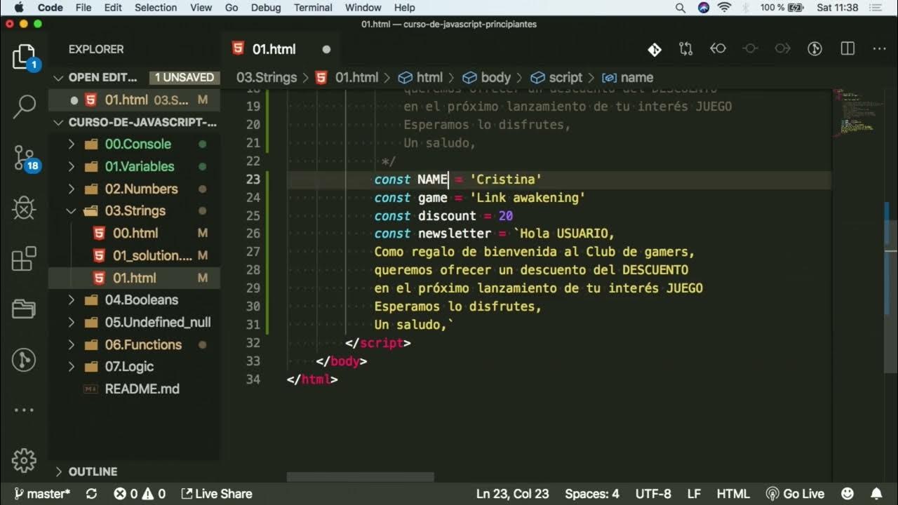 2.5 Curso de JavaScript - YouTube